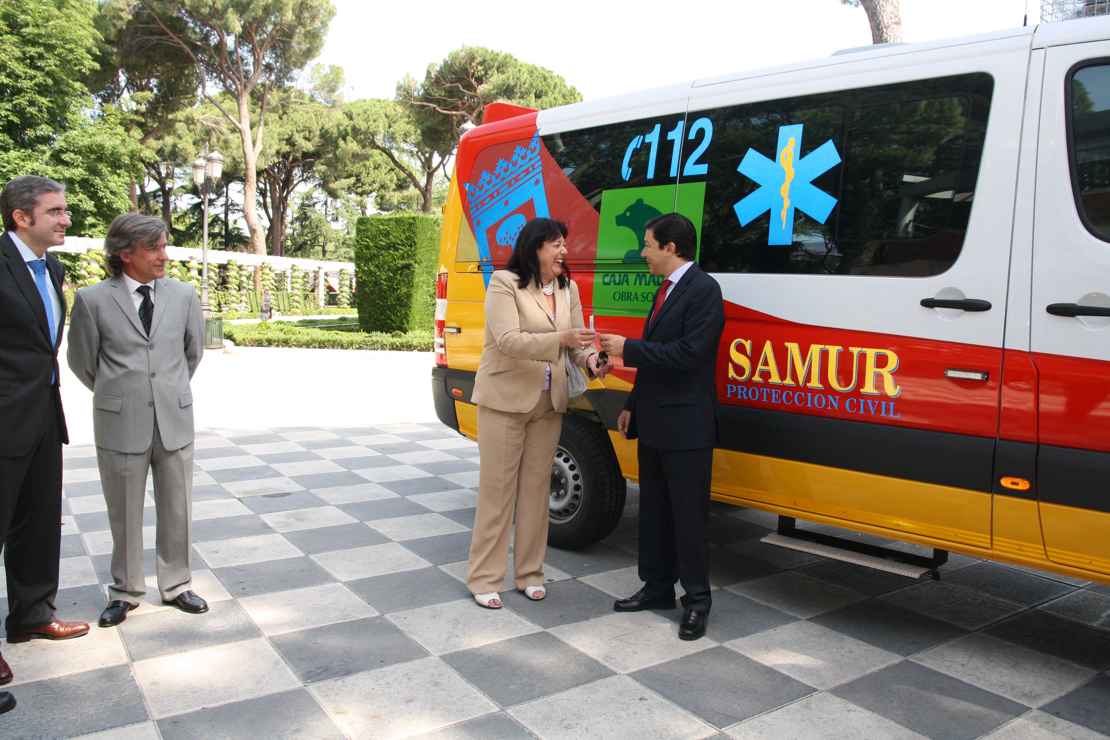 Samur-Protección Civil celebra su patrona - Ayuntamiento de Madrid