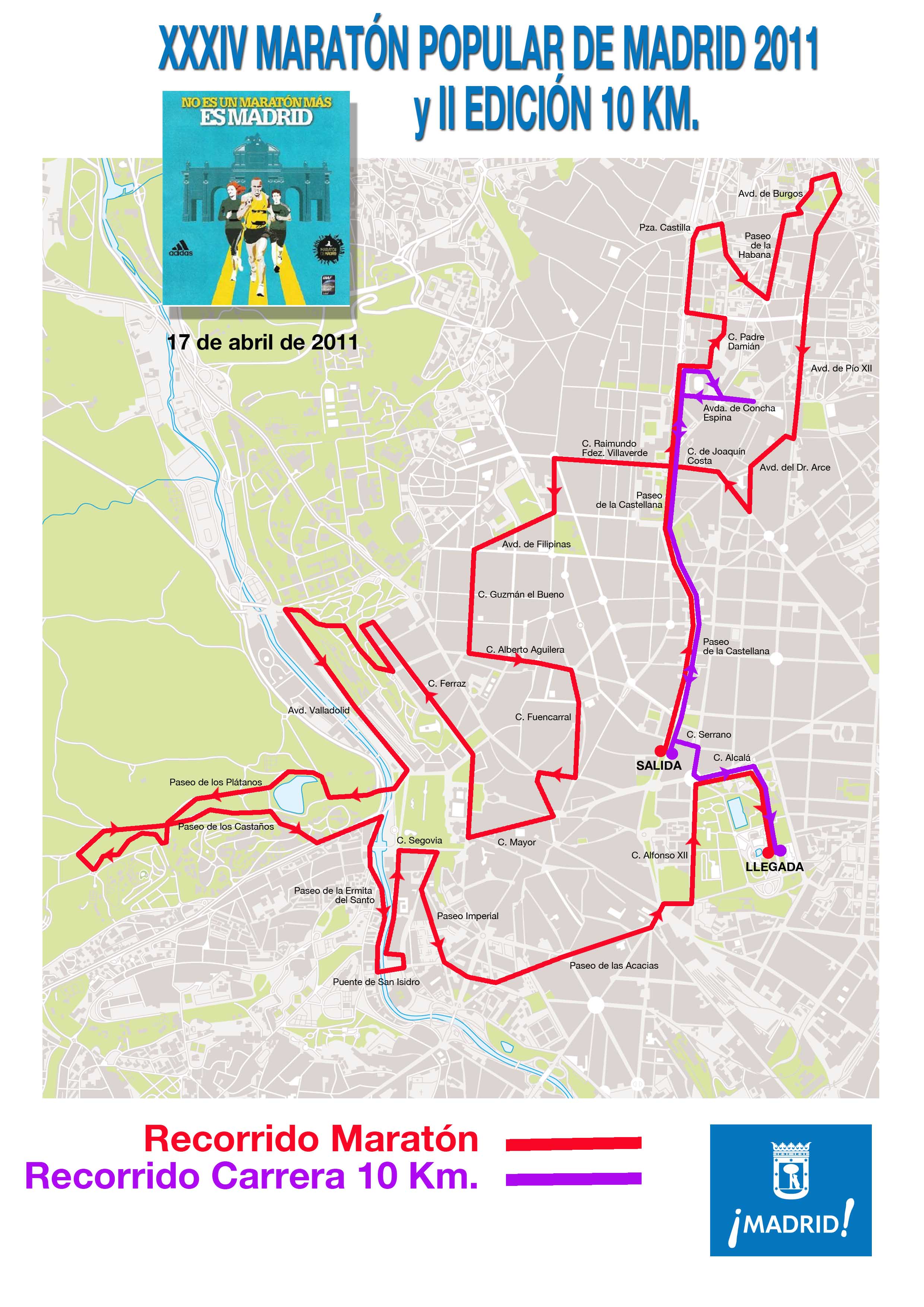 Plan de Movilidad por el Maratón Popular - Ayuntamiento de Madrid