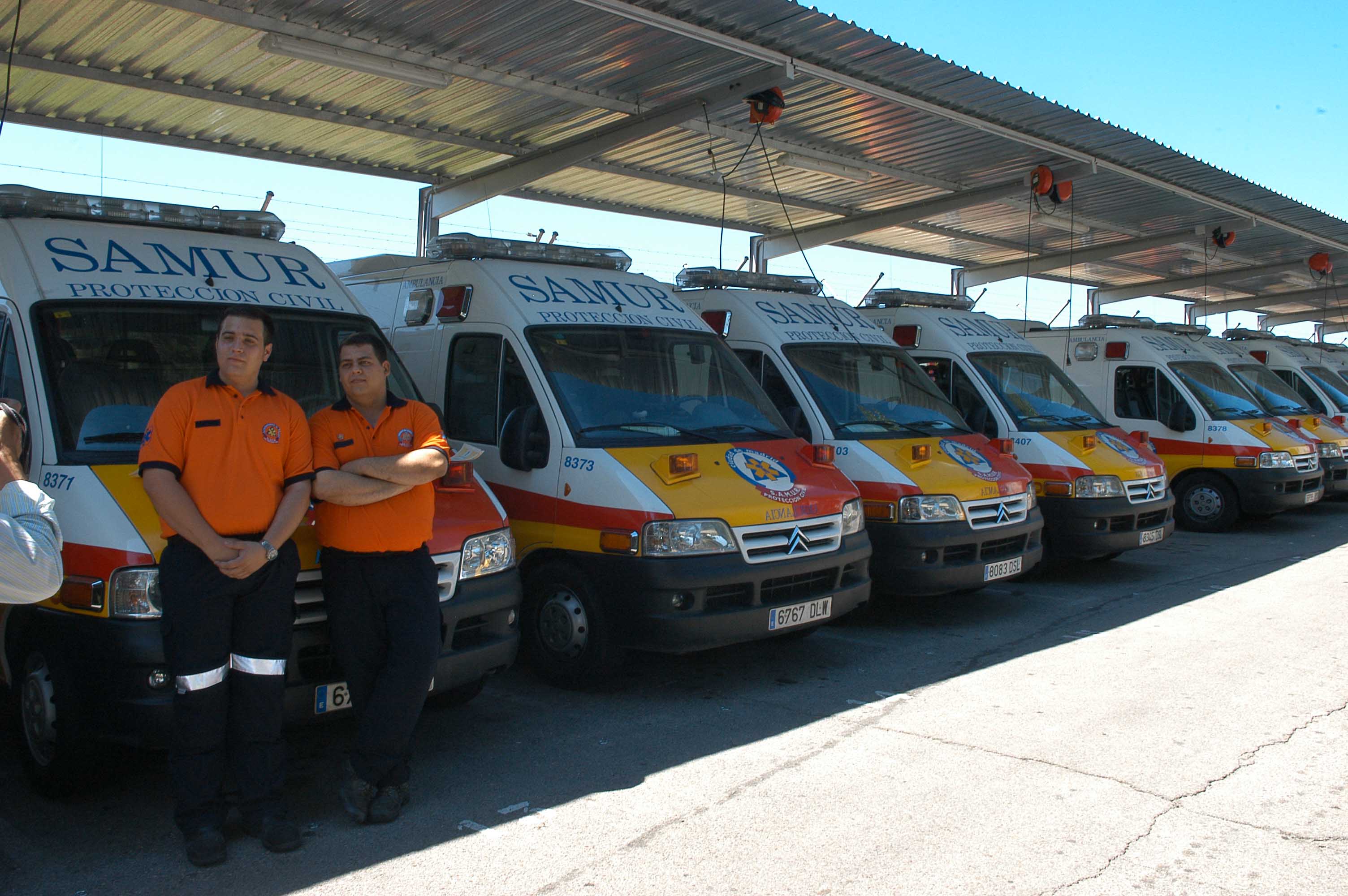 Veintidós ambulancias nuevas para el SAMUR - Ayuntamiento de Madrid