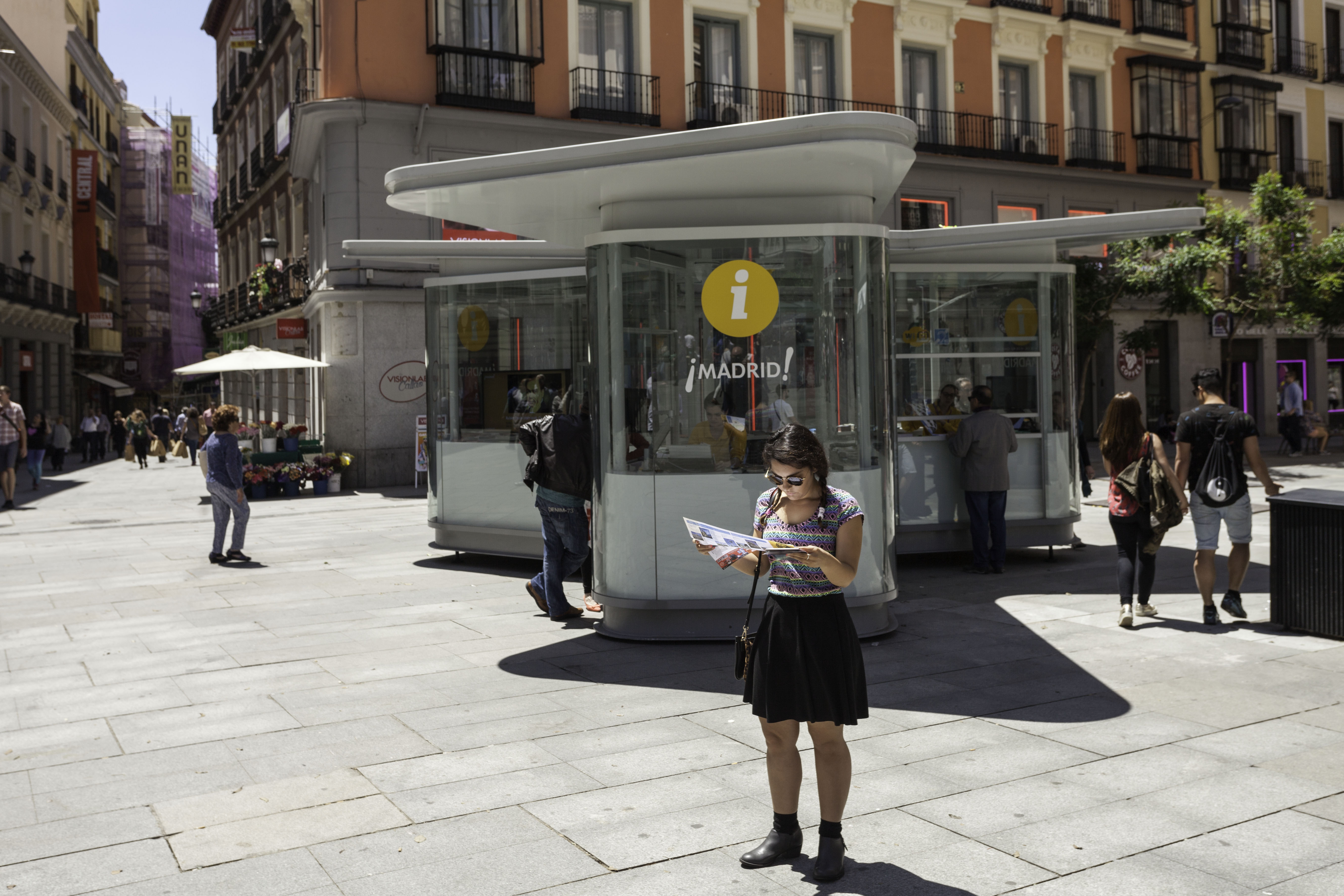 Nuevos quioscos de información turística - Ayuntamiento de Madrid