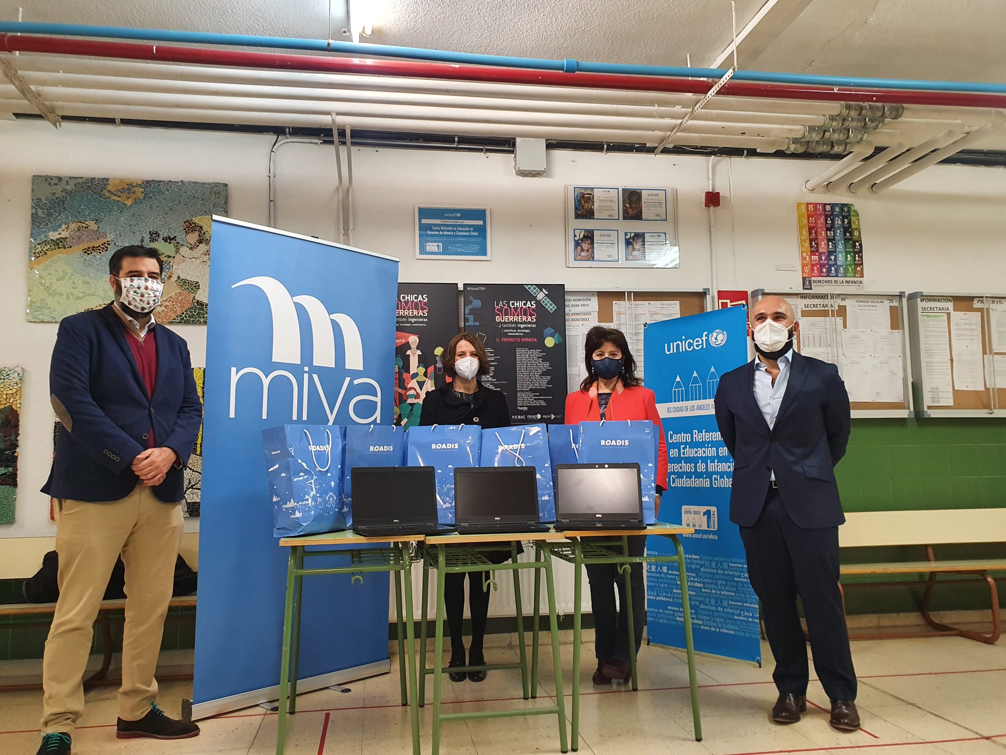 Concha Chapa agradece el trabajo de los alumnos que participan en la ...