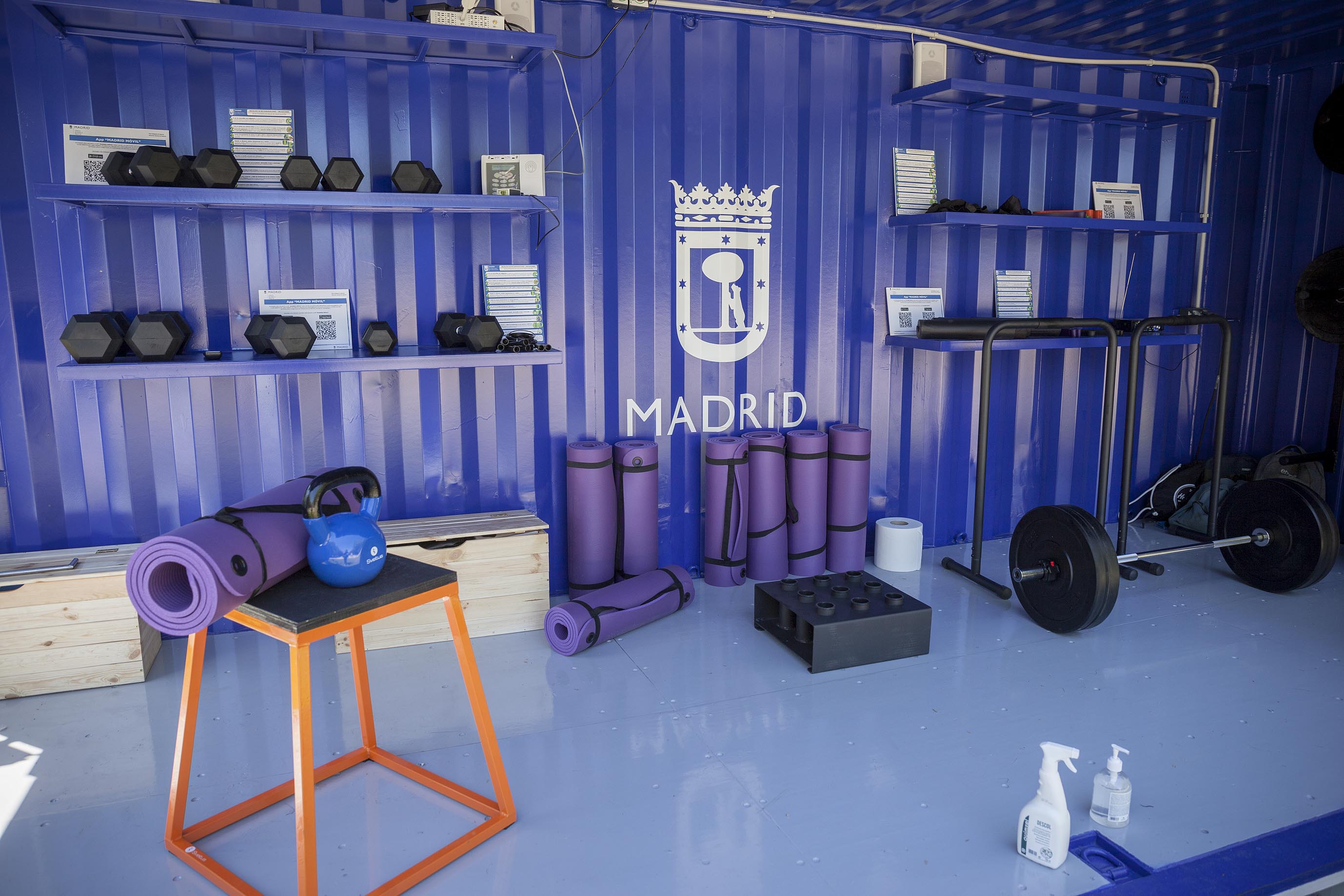 El deporte llega a los parques madrileños con Cubo Gym Madrid ...