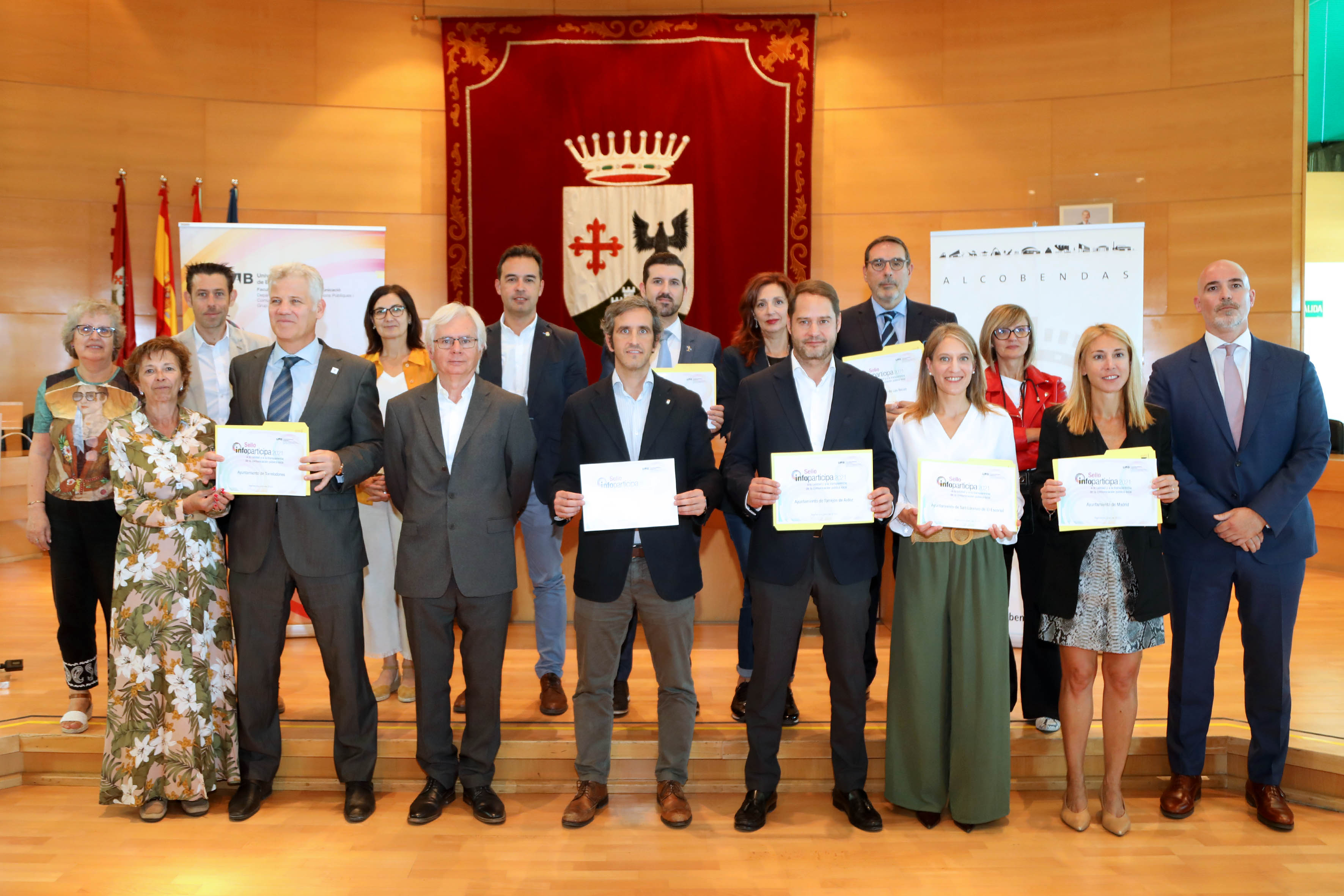 Saavedra recoge el Sello Infoparticipa por un Ayuntamiento 100 % ...