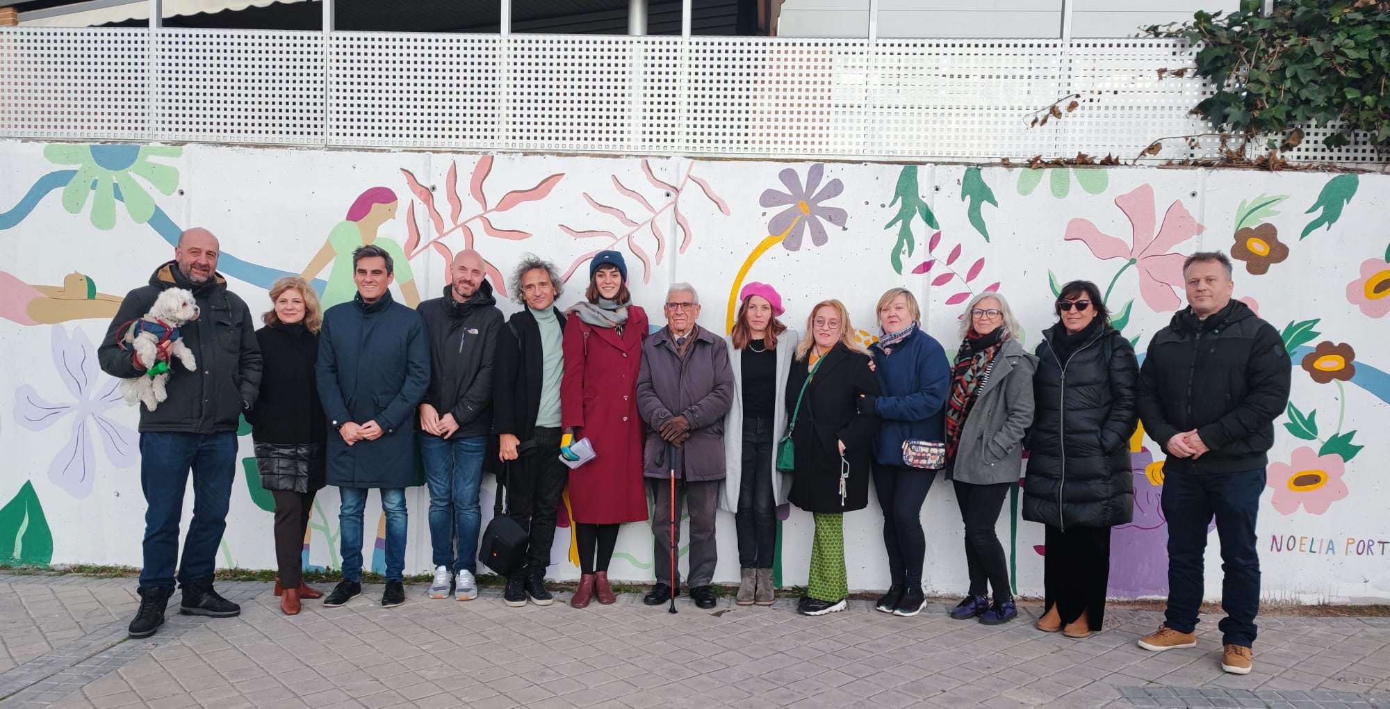 Villaverde inaugura un mural dedicado a todas las mujeres del distrito ...