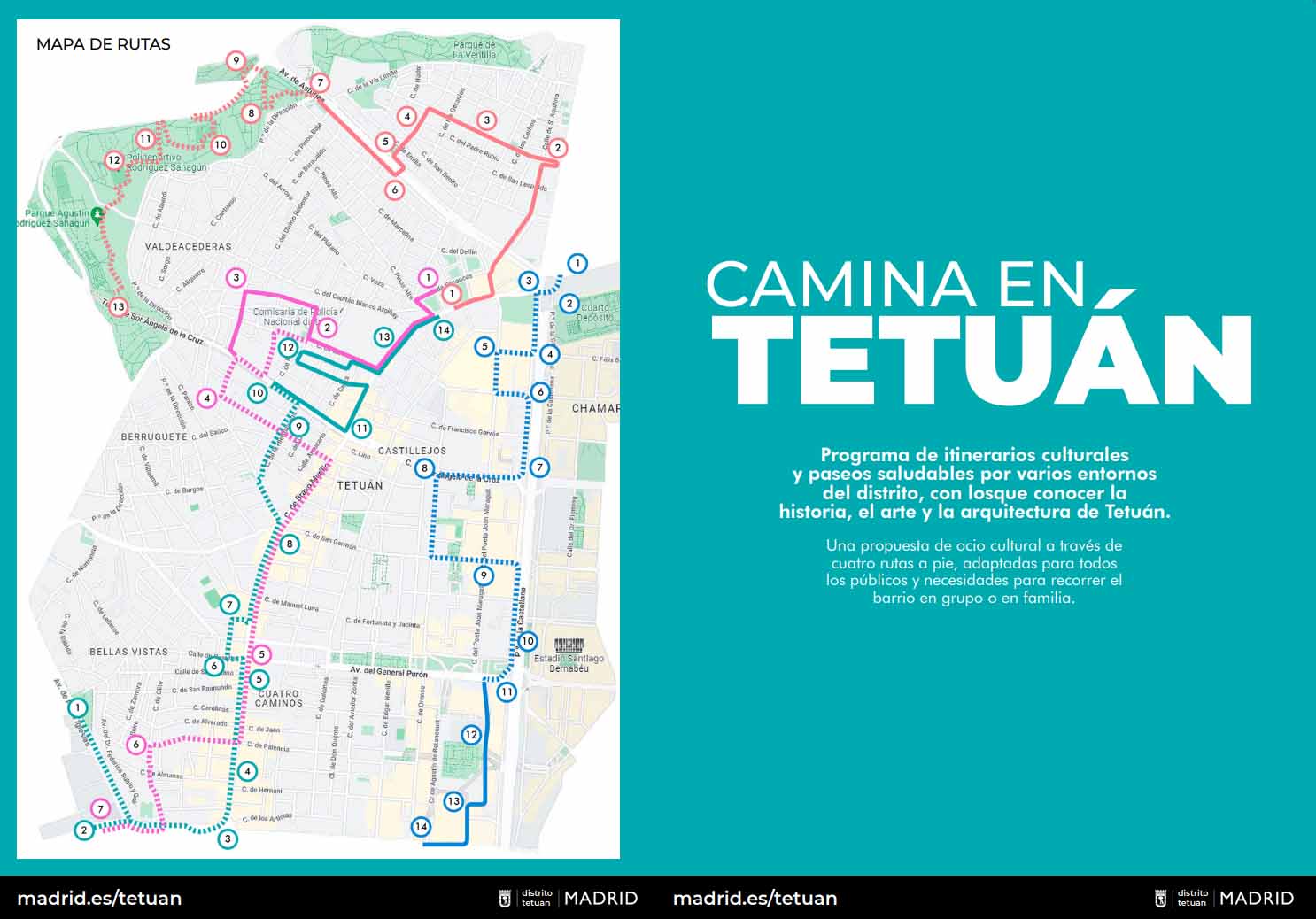 El Ayuntamiento organiza paseos turísticos por el Tetuán histórico ...