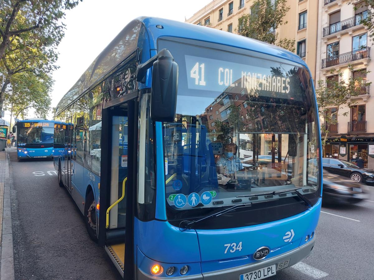 Viajar en los autobuses de la EMT será gratis los días 11 y 12 de abril ...