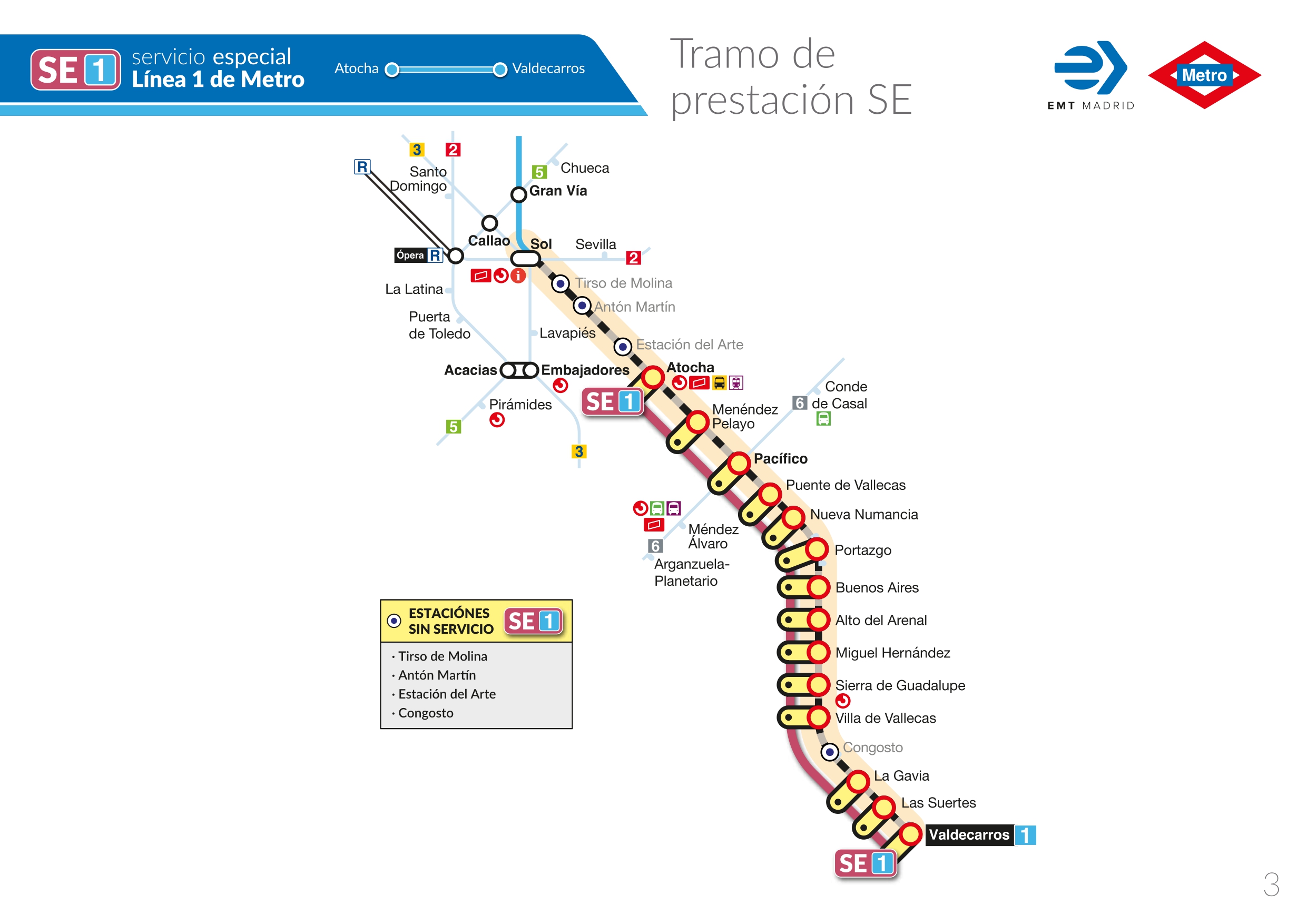 La EMT pone en marcha un servicio especial de autobuses durante las ...