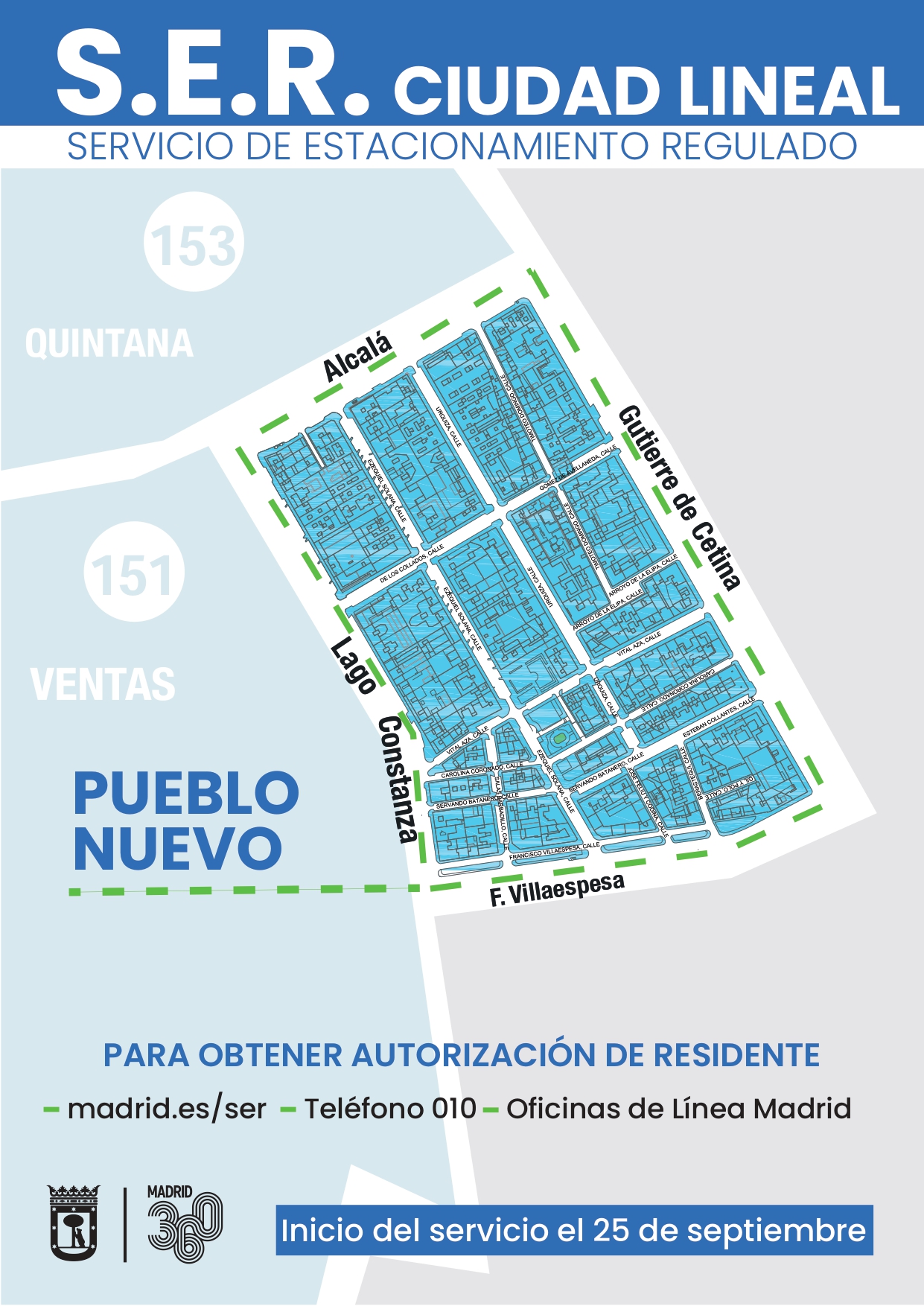 El SER de Ciudad Lineal y de Carabanchel se ampliará a partir del 25 de ...