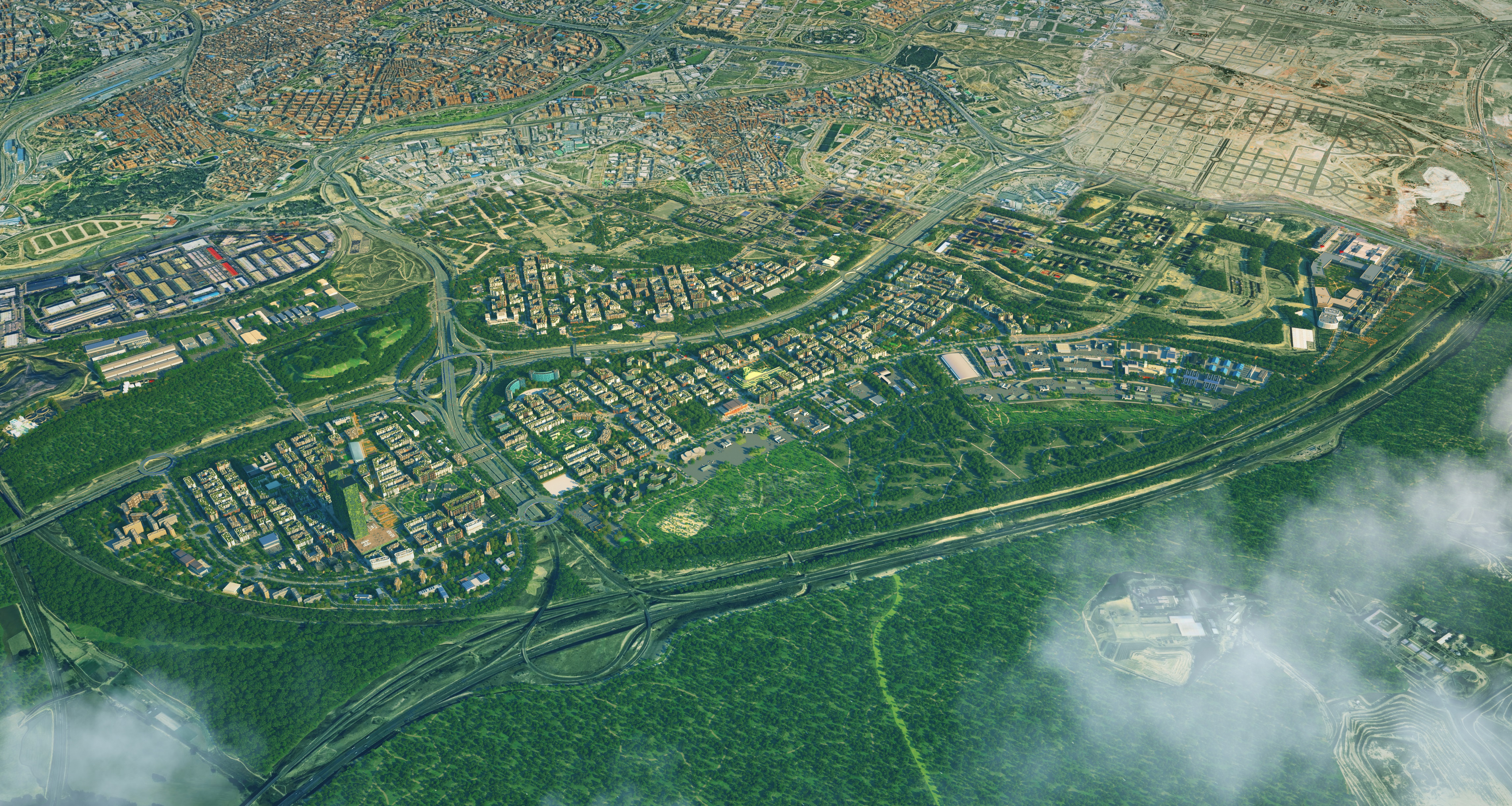 Nuevo impulso al desarrollo de Valdecarros, donde se construirán más de ...