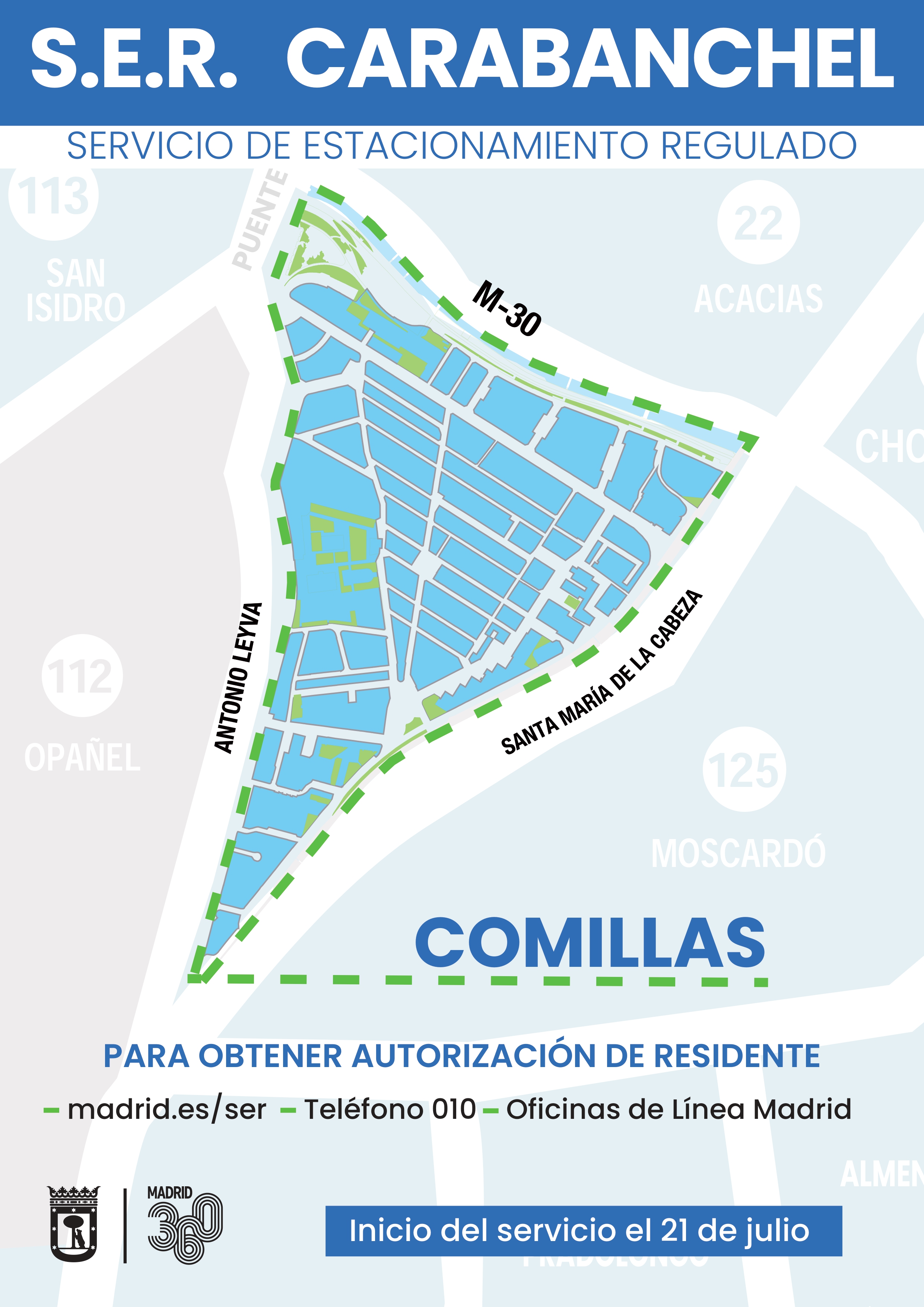 El barrio de Comillas estrena el próximo lunes el Servicio de ...
